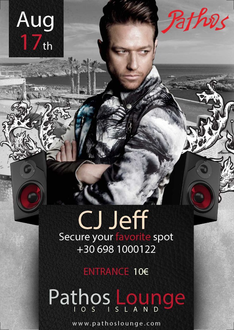 Cj Jeff at Pathos Lounge, Ios Island - Freebeachbar Lounge Bar and ...